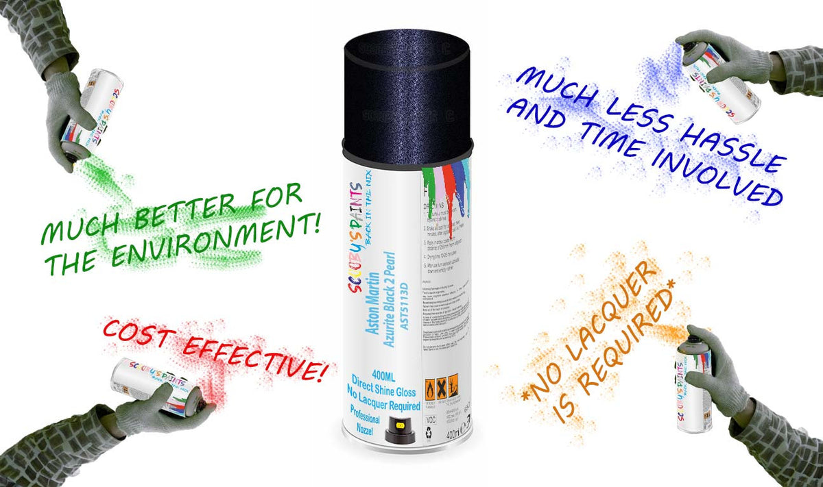 Aston Martin -Direct Gloss Aerosol Spray Paints! – Car Touch Up Spray Paint
