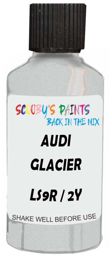 Touch Up Paint For Audi Rs7 Sportback Code: Ls9R / 2Y Glacier White Me ...