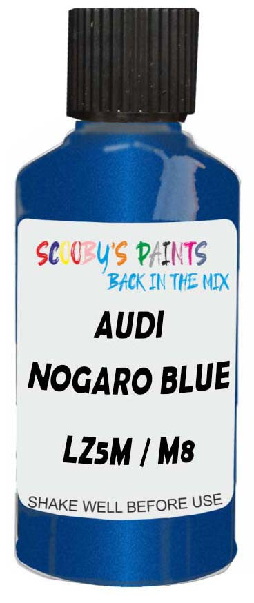 Touch Up Paint For Audi Rs3 Sportback Code: Lz5M / M8 Nogaro Blue Pear ...