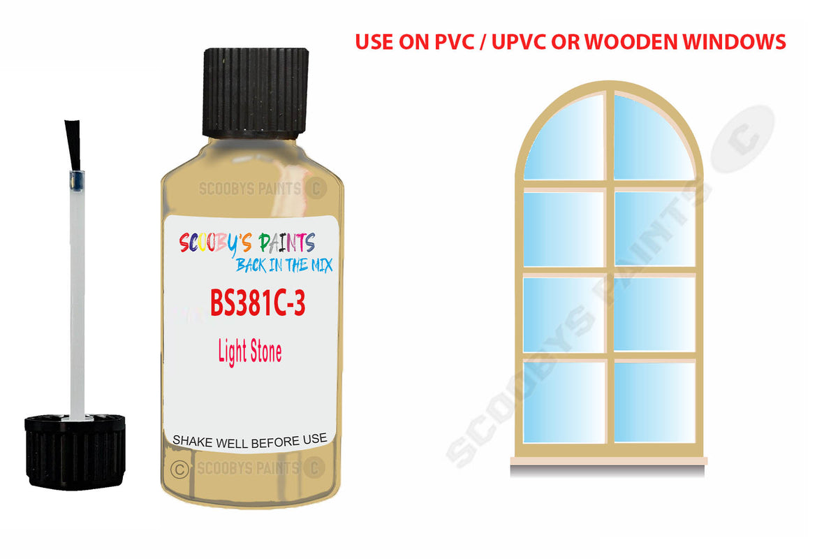 Bs381C-361 Light Stone window and doors Pvc,Upvc Plastic Yellow Touch ...