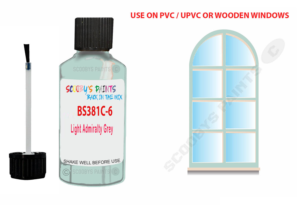 Bs381C-697 Light Admiralty Grey window and doors Pvc,Upvc Plastic Silv ...
