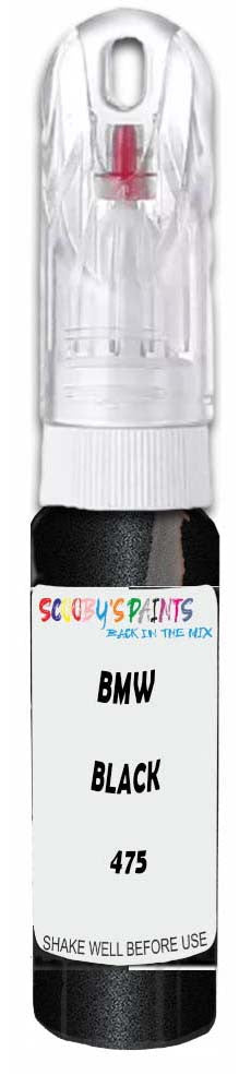 Touch Up Paint For Bmw 5-Series Gt Code: 475 Black Sapphire Metallic S ...
