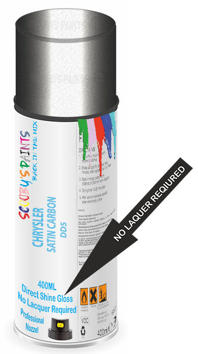 Direct Gloss Spray For Chrysler Sebring Satin Carbon Metallic Dd5/Ah09 ...