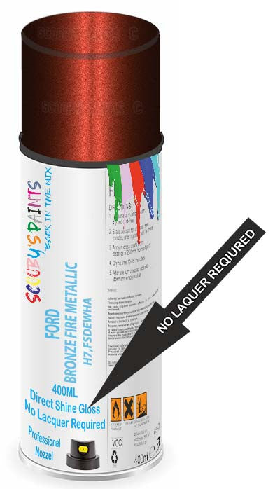 Direct Gloss Spray For Ford F-Series Platinum Bronze Fire Metallic H7 ...