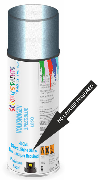 Direct Gloss Spray For Volkswagen Beetle Cabrio Speed Blue Metallic Lb ...