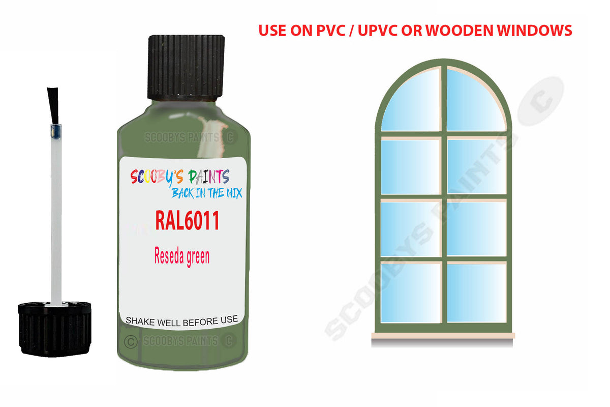 Ral6011 Reseda Green window and doors Pvc,Upvc Plastic Green Touch Up ...