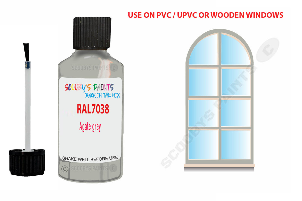 Ral7038 Agate Grey window and doors Pvc,Upvc Plastic Silver-Grey Touch ...