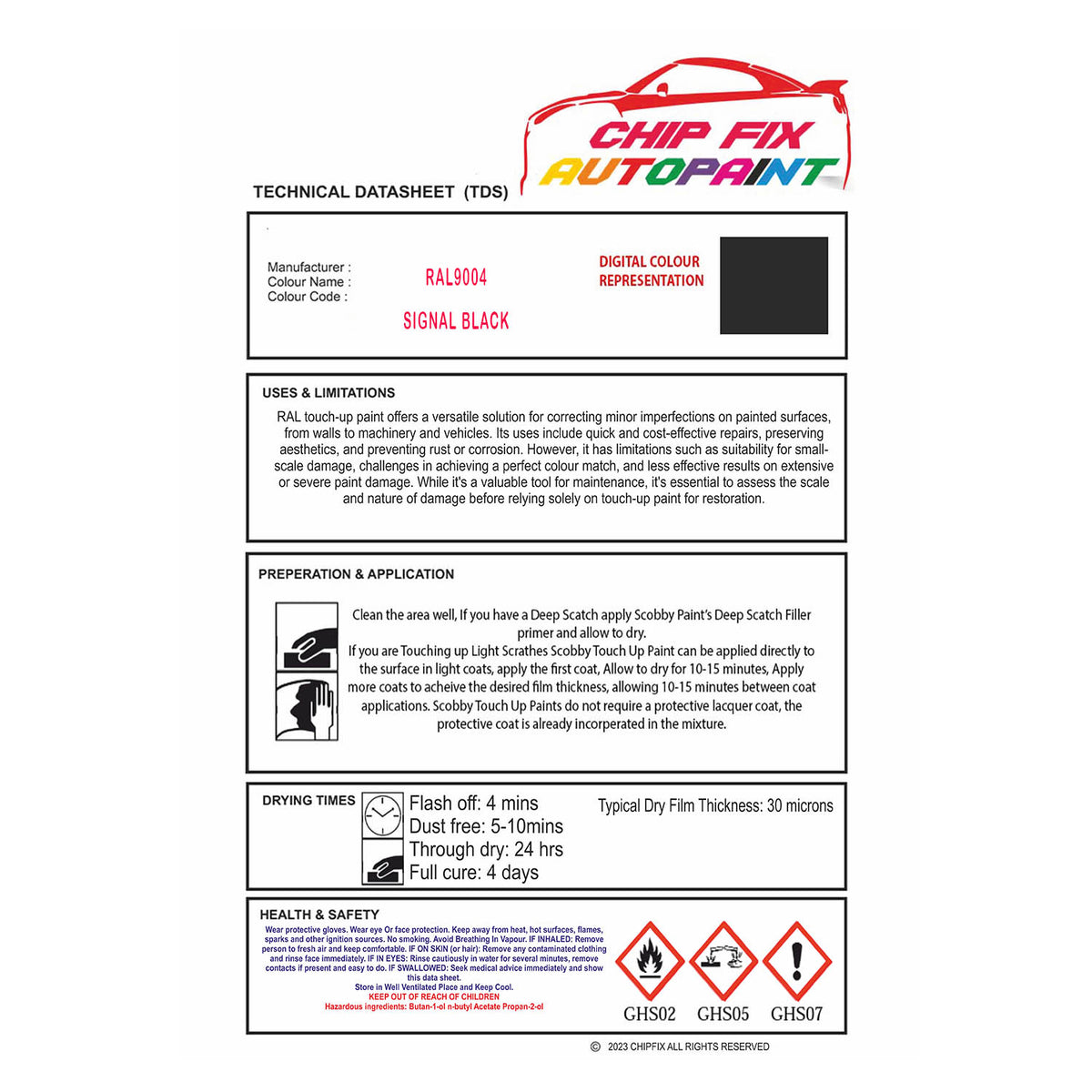 Signal Black Ral9004 Window Door Aerosol Spray Paint Pvc And Upvcblack ...