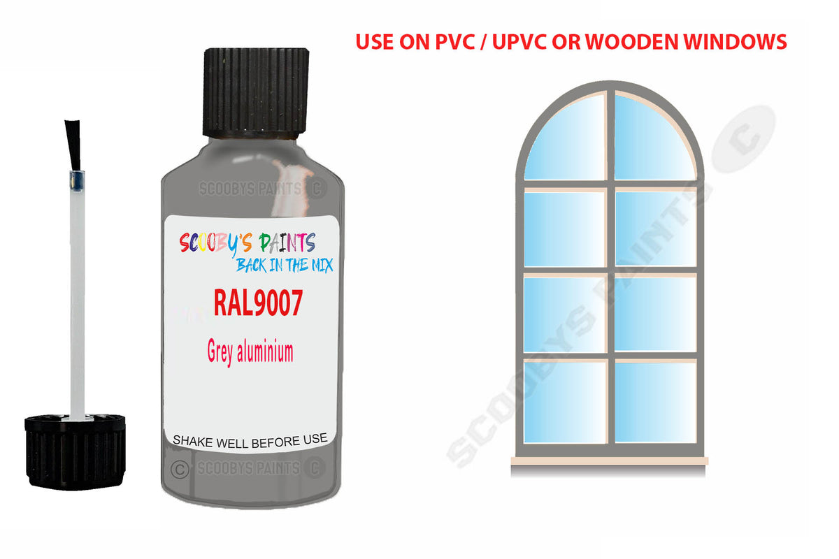 Ral9007 Grey Aluminium window and doors Pvc,Upvc Plastic Silver-Grey T ...
