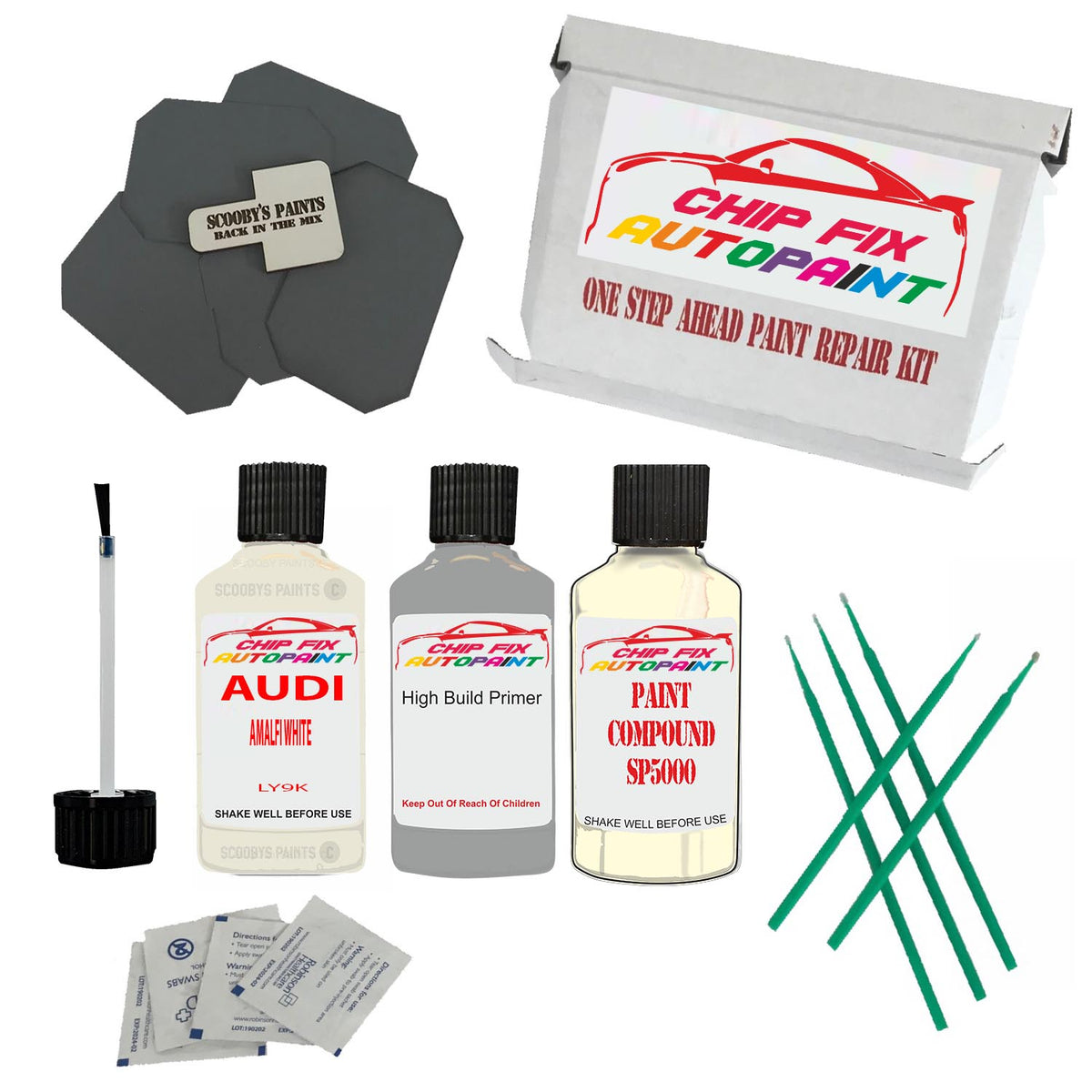 Paint For Audi A3 Amalfi White 2010-2021 Code Ly9K Touch Up Paint Roof ...