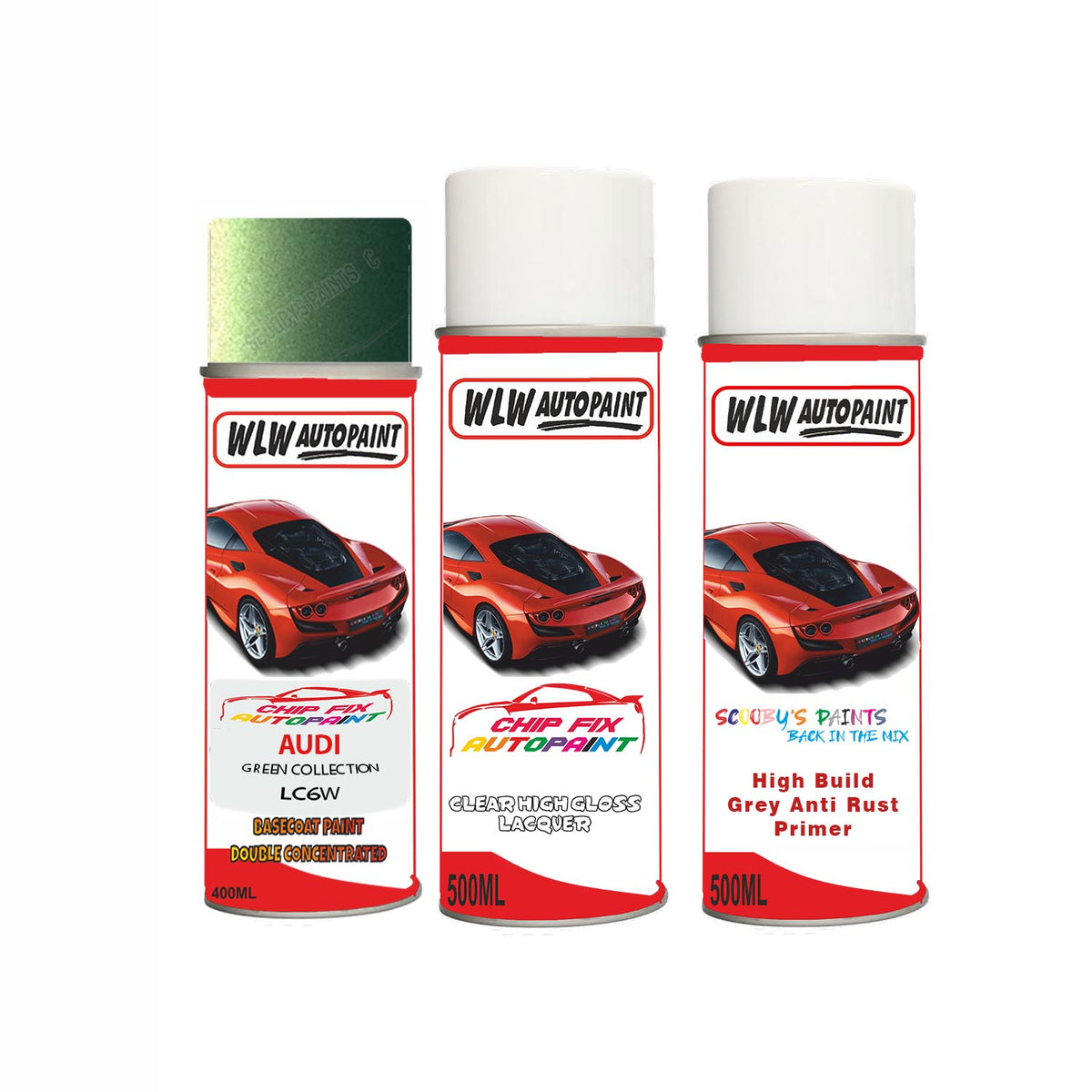 Audi Green Collection Paint Code Lc6W Aerosol Spray Paint – Car Touch ...