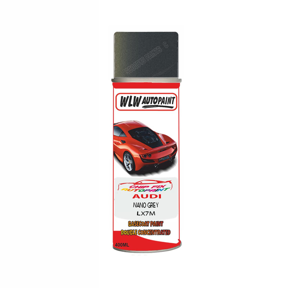 Audi Nano Grey Paint Code Lx7M Aerosol Spray Paint – Car Touch Up Spray ...