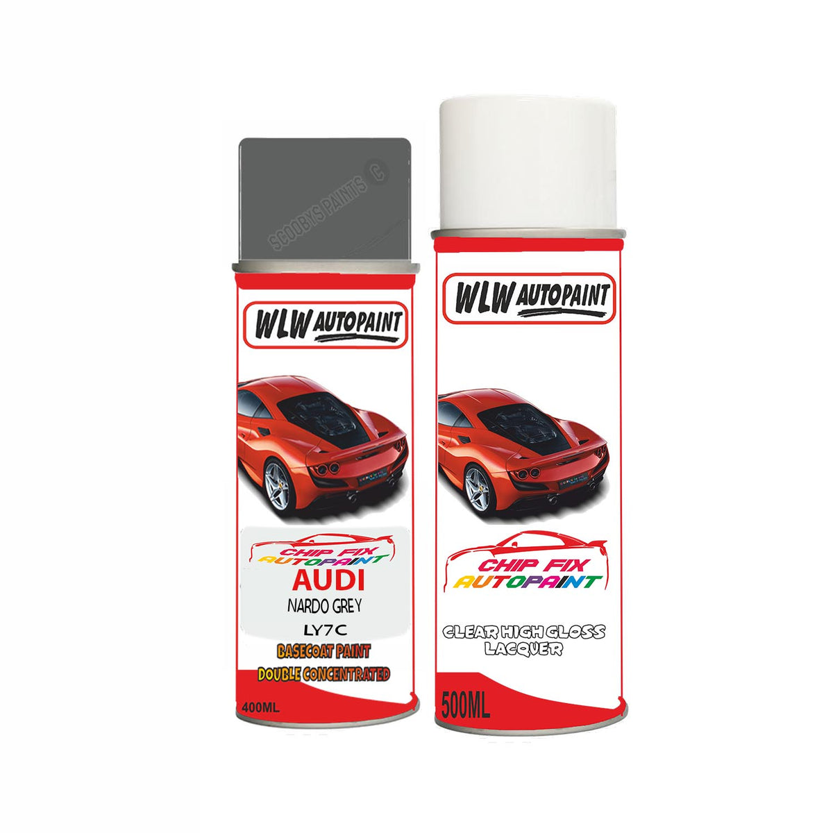 Audi Nardo Grey Paint Code Ly7C Aerosol Spray Paint – Car Touch Up ...