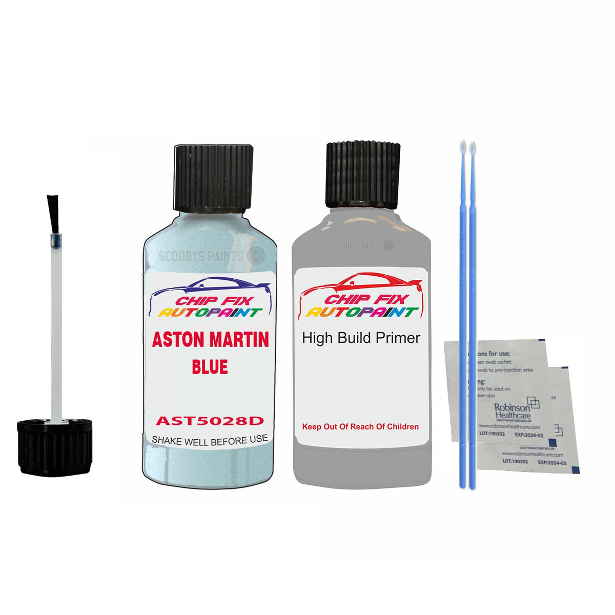 ASTON MARTIN BLUE Paint Code AST5028D Scratch Touch Up Paint Pen – Car ...