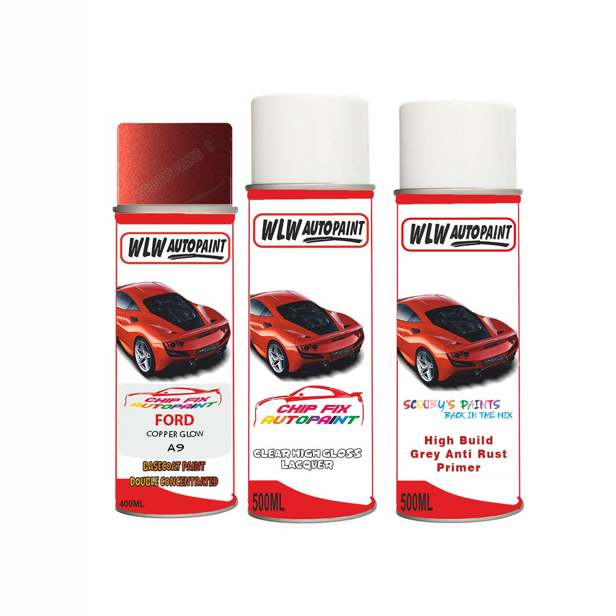 Ford Copper Glow Paint Code A9 Aerosol Spray Paint – Car Touch Up Spray ...