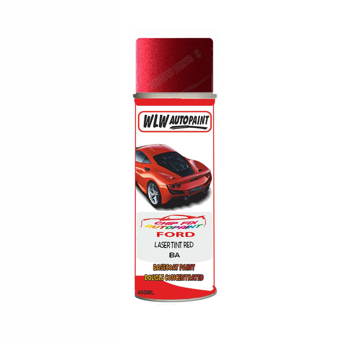 Ford Laser Tint Red Paint Code Ba Aerosol Spray Paint – Car Touch Up ...