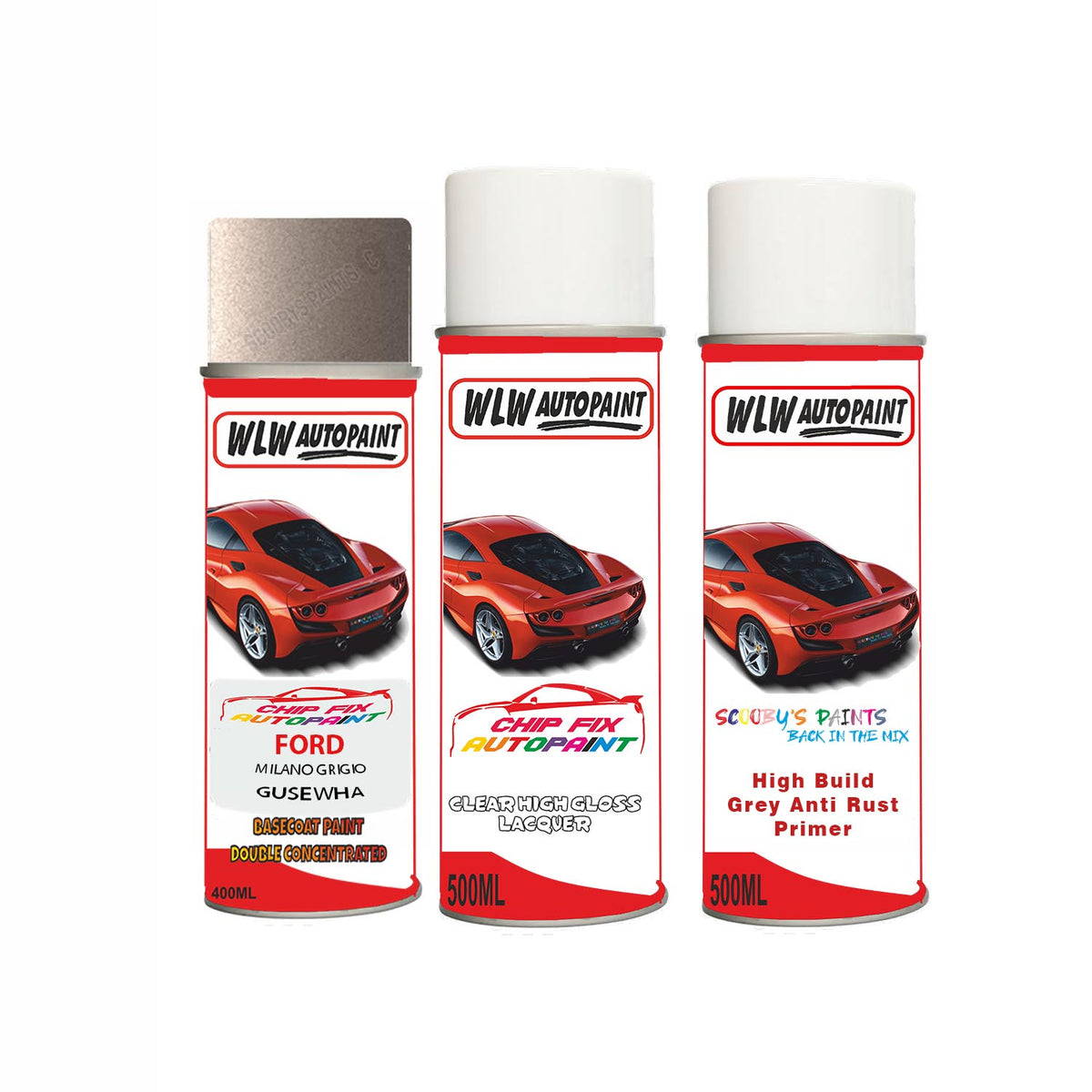 Ford Milano Grigio Paint Code Gusewha Aerosol Spray Paint – Car Touch ...