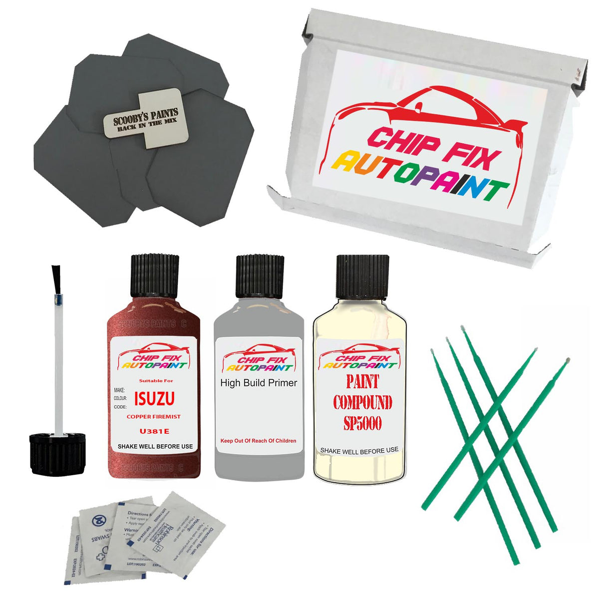 Paint Suitable For ISUZU COPPER FIREMIST Colour Code U381E Touch Up Sc ...