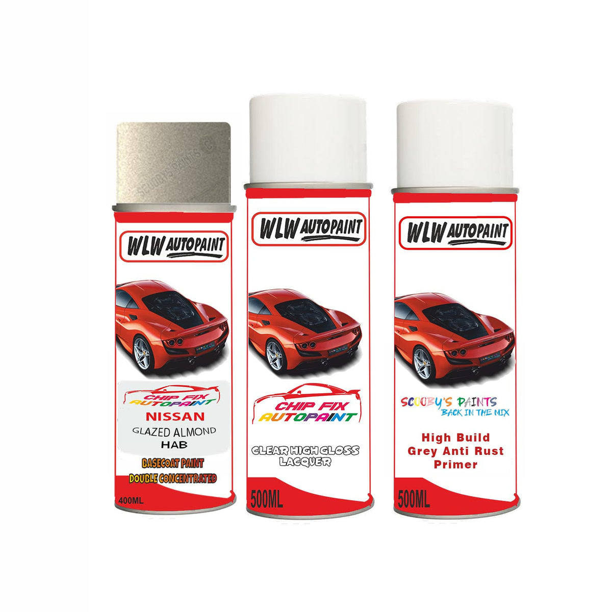 NISSAN GLAZED ALMOND Code:(HAB) Car Aerosol Spray Paint Can – Car Touch ...