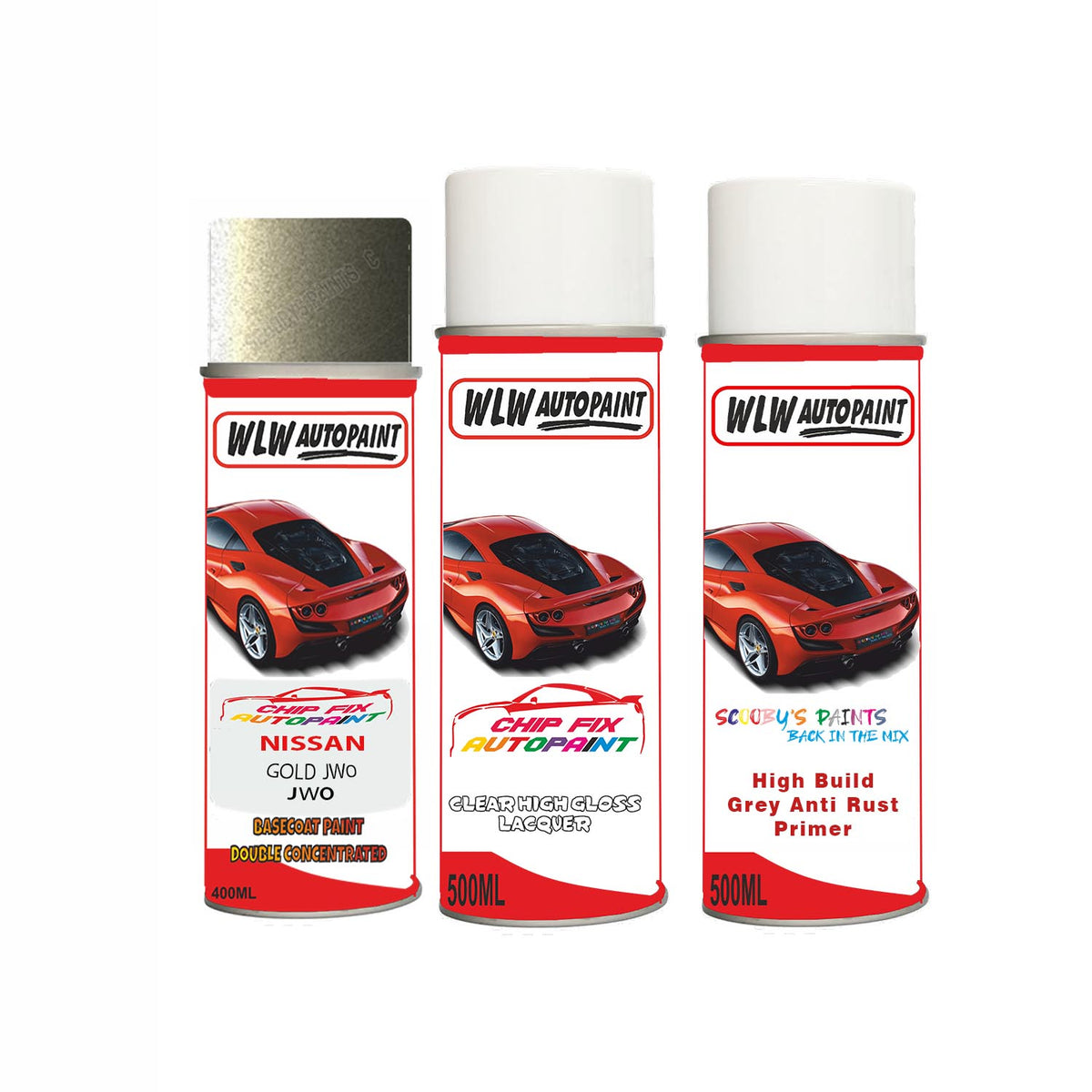 NISSAN GOLD JW0 Code:(JW0) Car Aerosol Spray Paint Can – Car Touch Up ...