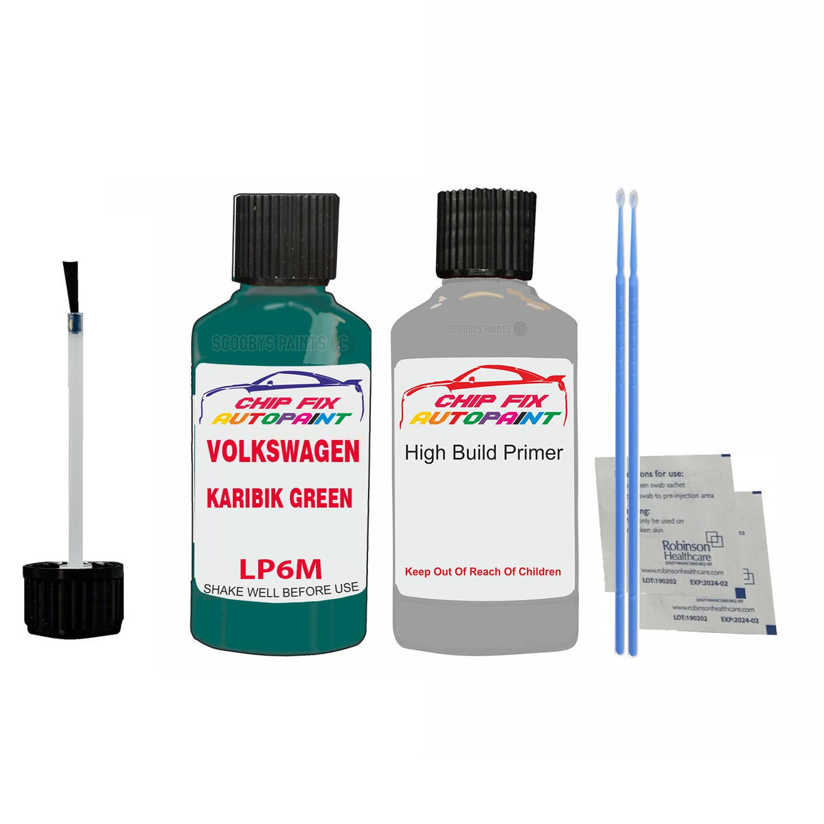 Paint For Vw Eurovan Karibik Green LP6M 1990-1998 Green Touch Up Paint ...